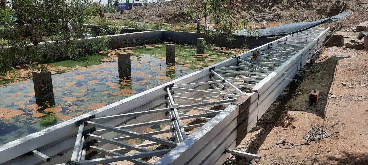 پیشرفت ۴۰ درصدی ایمن‌سازی مخازن آب فضای سبز پارک صفه - ایمنا