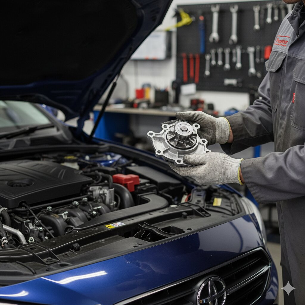 دلایل و علایم خرابی واتر پمپ خودرو | هنگام خرابی واتر پمپ چه باید کرد ...